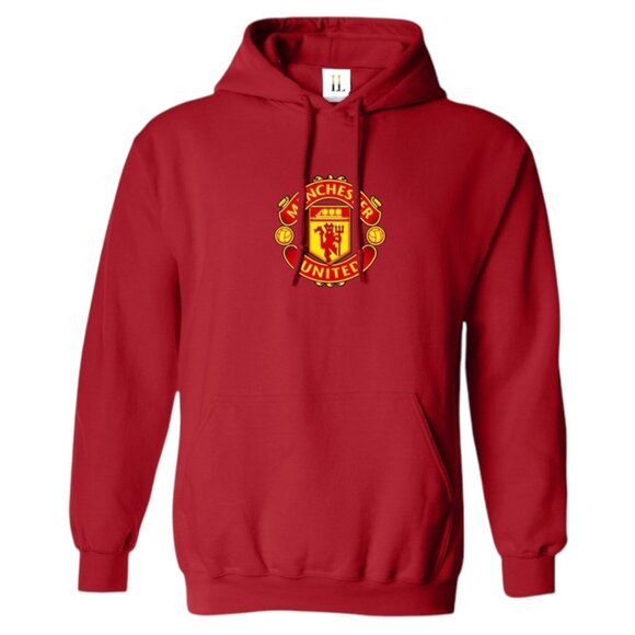 Shirts & Tops | Youth Kids Manchester United Soccer Logo Pullover ...